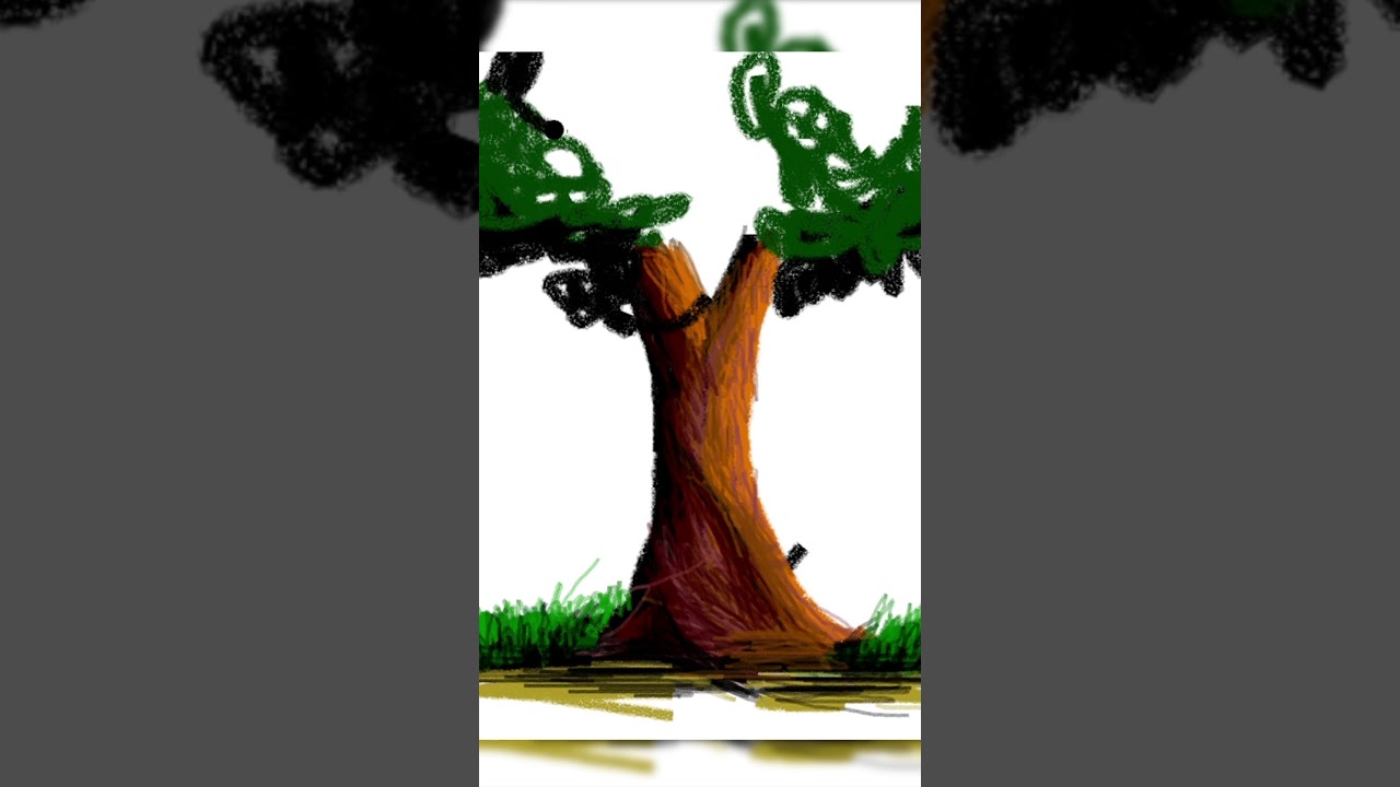 vector art design background Tree #treeart #vectorart