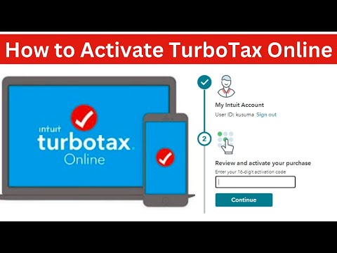 TurboTax - How to Activate TurboTax Online Product | Tutorial