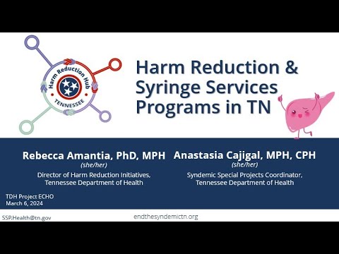 Tennessee Department of Health Hepatitis C Virus Project ECHO - 03/06/2024