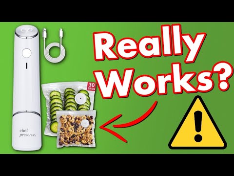 Chef Preserve Vacuum Sealer Review - Legit or Scam?