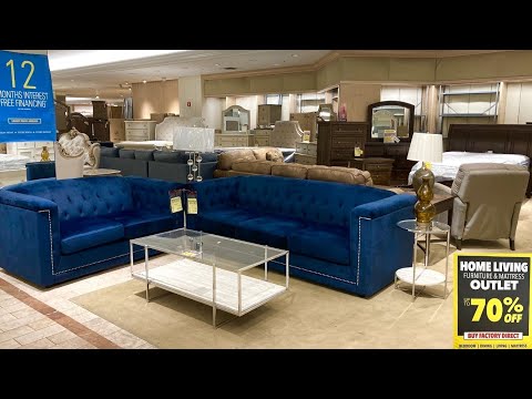 HOME LIVING FURNITURE OUTLET SOFAS ARMCHAIRS BEDS TABLES SHOP WITH ME SHOPPING STORE WALK THROUGH