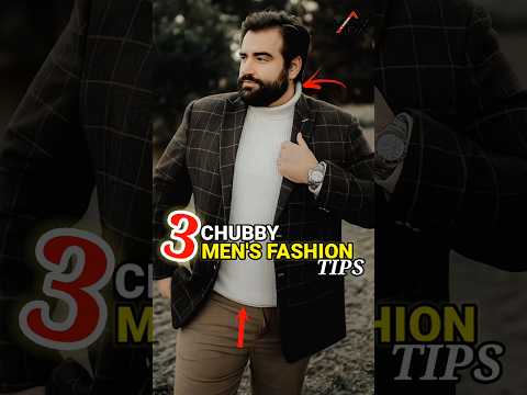 Chubby Guys Fashion Tips || #short #viral #mensfashion