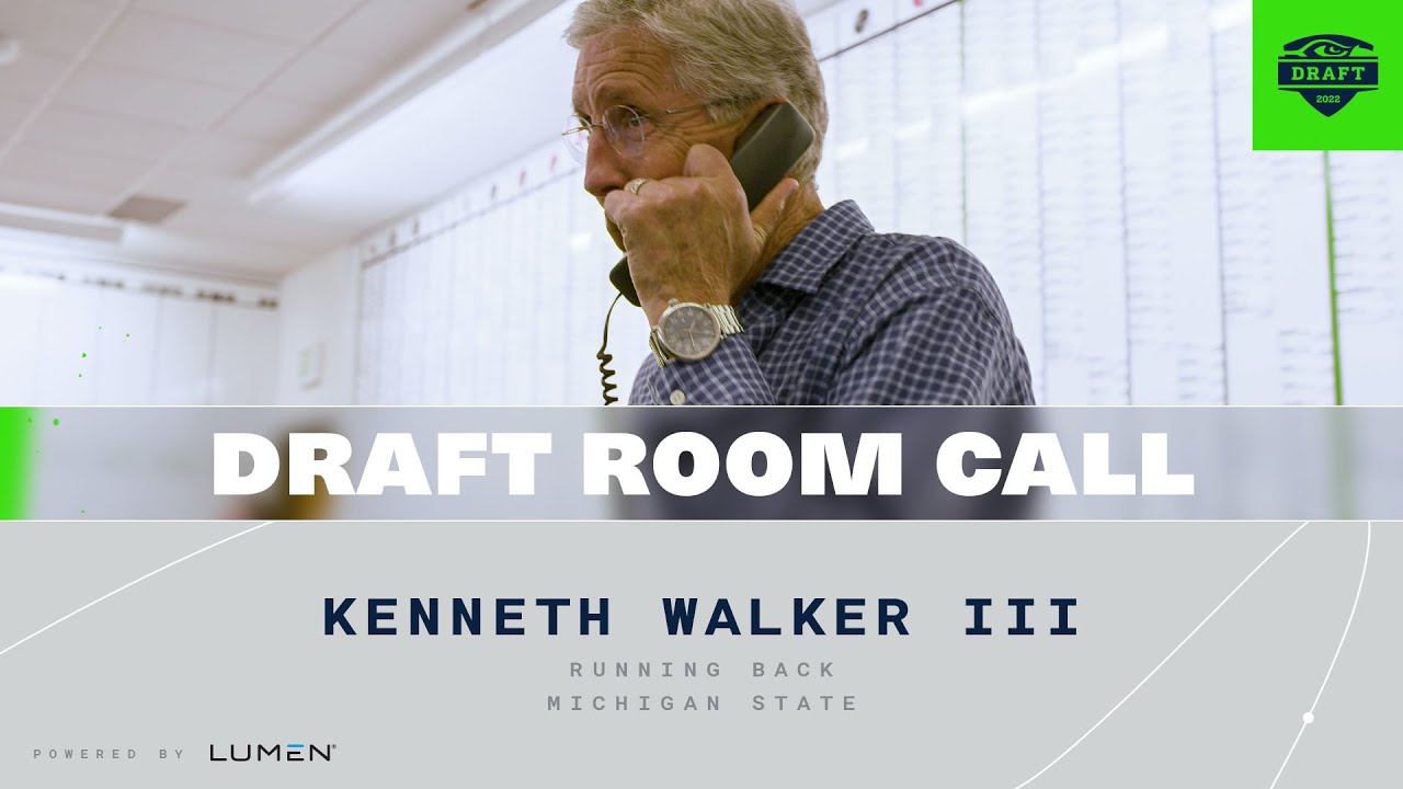 RB Kenneth Walker III Gets The Draft Call at No. 41 Overall | Seahawks Draft