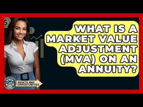 What Is A Market Value Adjustment (MVA) On An Annuity? - AssetsandOpportunity.org