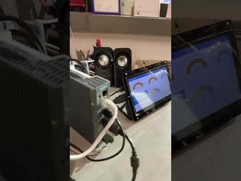 Technology Telmotor top with cobot Ur, s7-1200 Siemens and node-red Iot2050