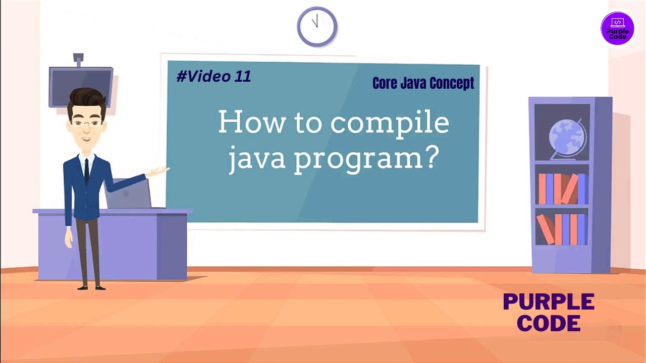 How to Compile Java Program | @PurpleCode404 #shorts #trending #coding #java