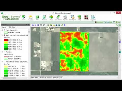 Summit - Using the maps section panes