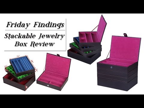 Stackable Jewelry Box-Organizing & Storage Product Review-Friday Findings