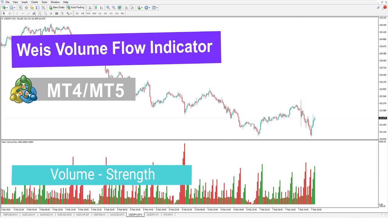 Understanding the Weis Volume Flow Indicator for MetaTrader 4/5 | Galaxy.ai