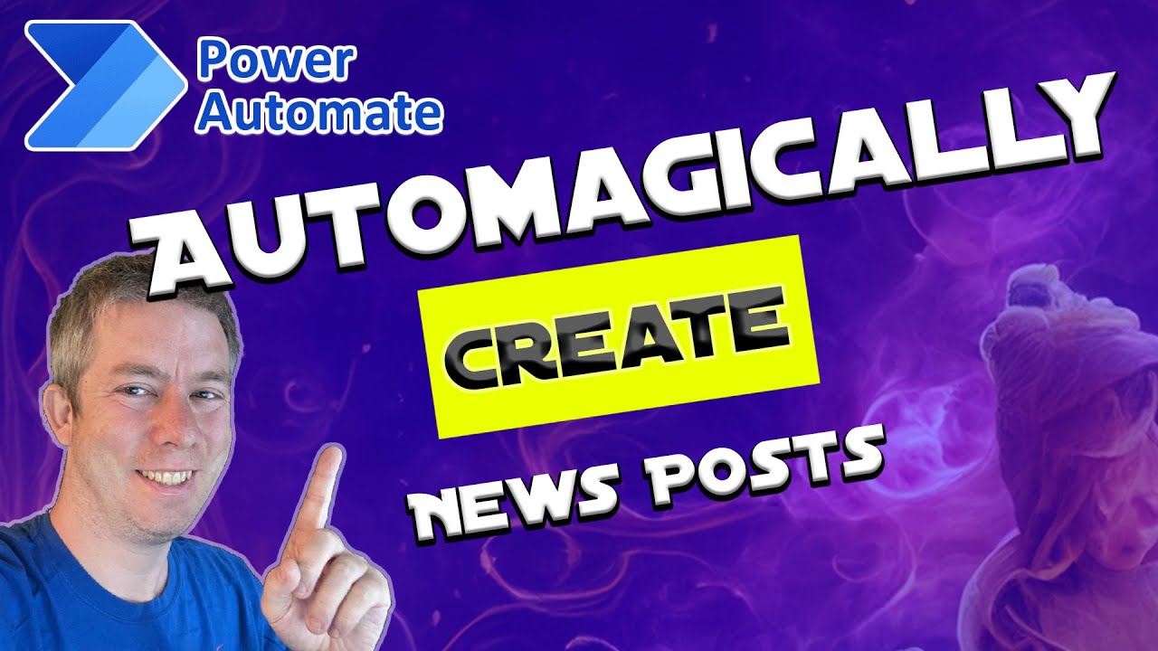 Automate News Posts on SharePoint with Power Automate