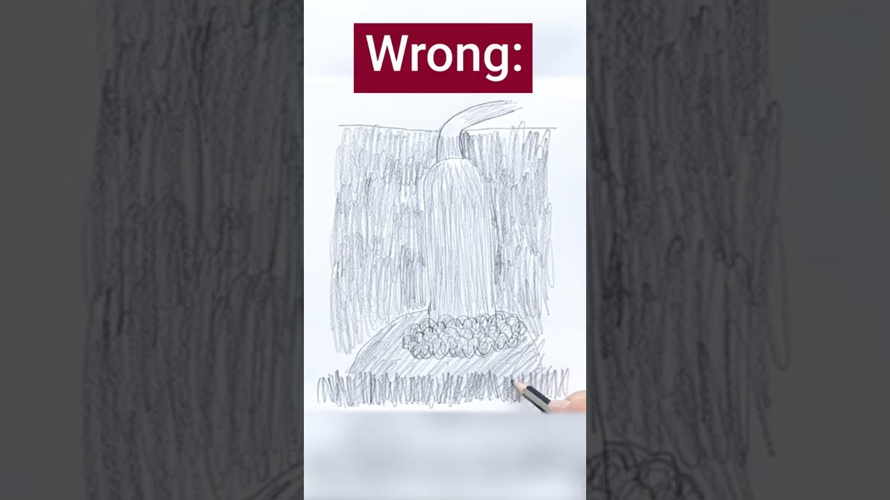 Waterfall drawing tip 3 #shorts