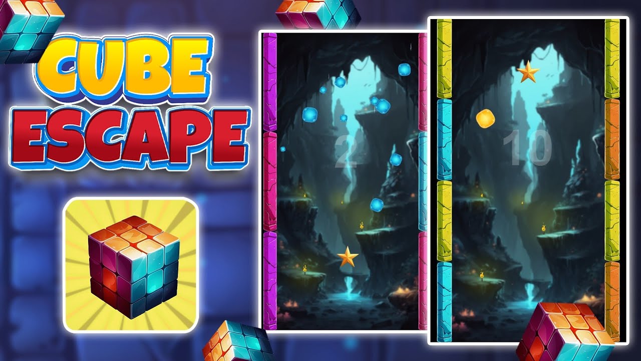 Cube Escape || Construct 3 Game Template || Source code