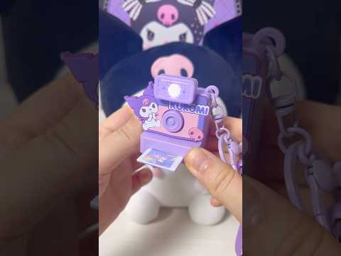 Kuromi Camera 📸 💜🖤 #sanrio #kuromi #kawaii #cute