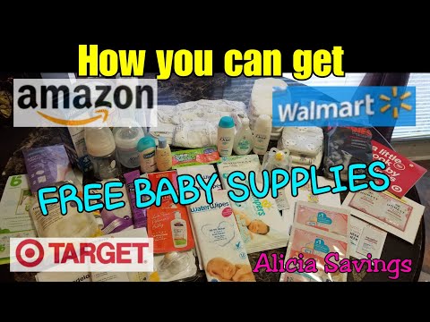 FREE Baby Supplies | How to get Free Sample Baby Products from Amazon, Target, Walmart & More!!