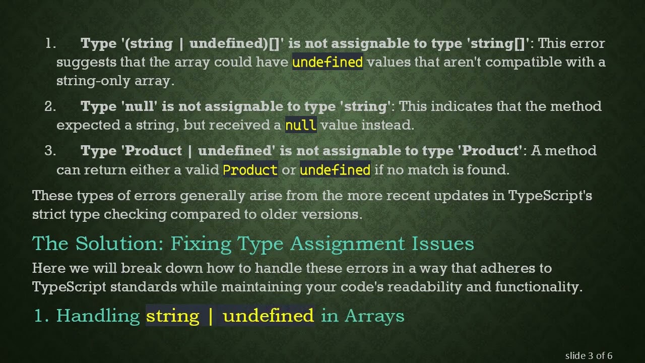 Resolving TypeScript Assignment Errors in Angular