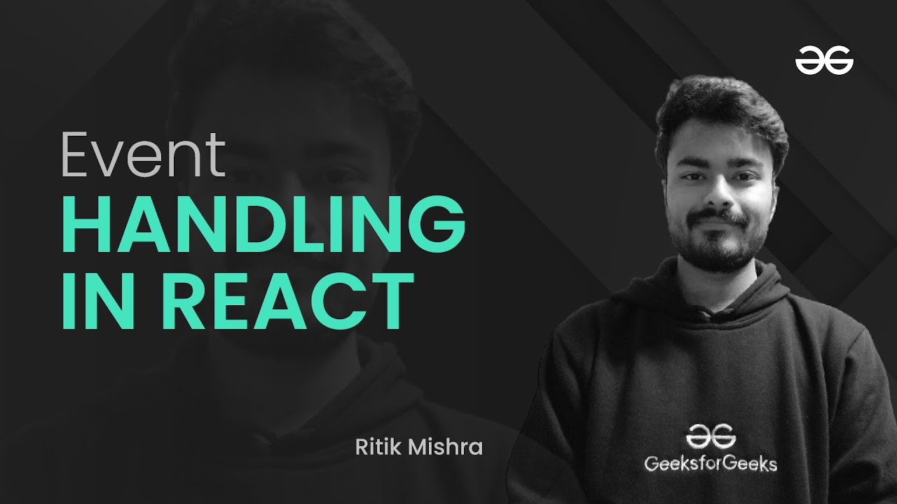 React Event Handling | Thinking in React