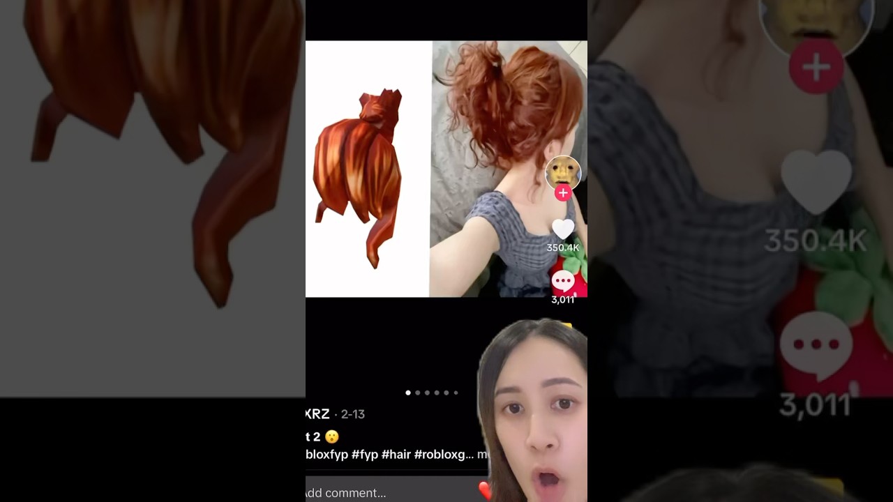 Roblox hair in real life ?! 😂