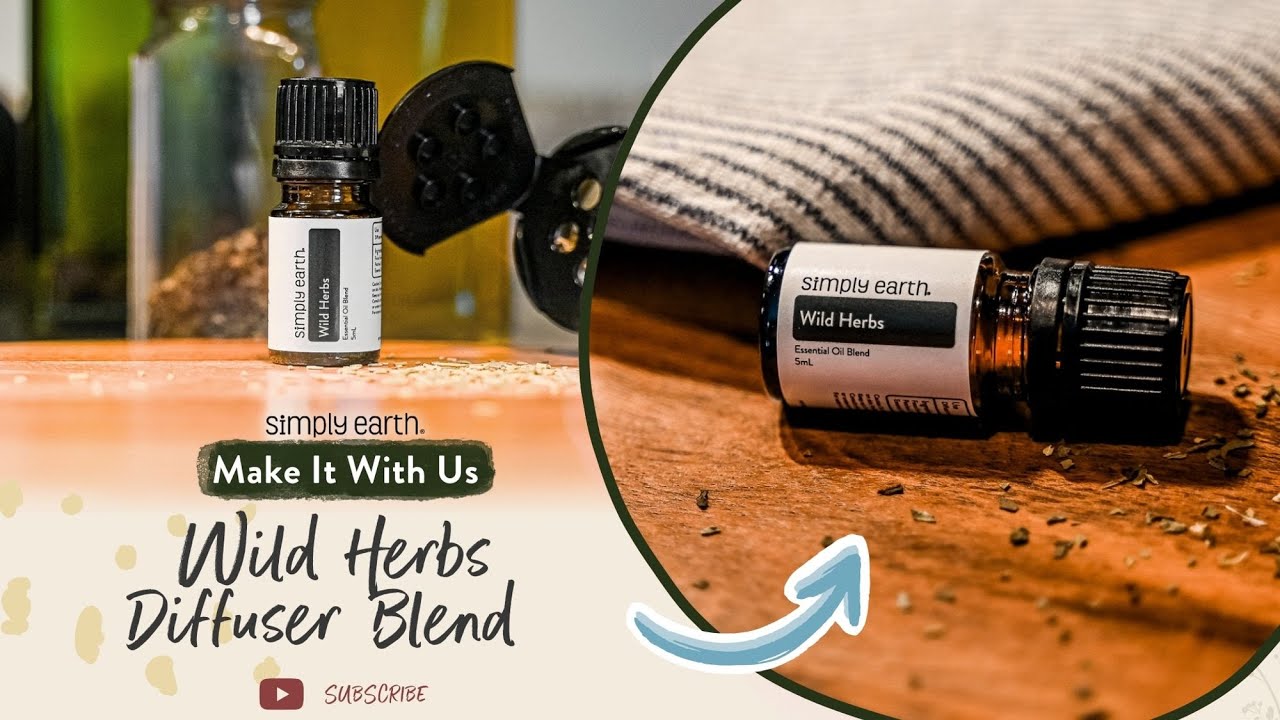 Wild Herbs Diffuser Blend: Embrace the Essence of Nature