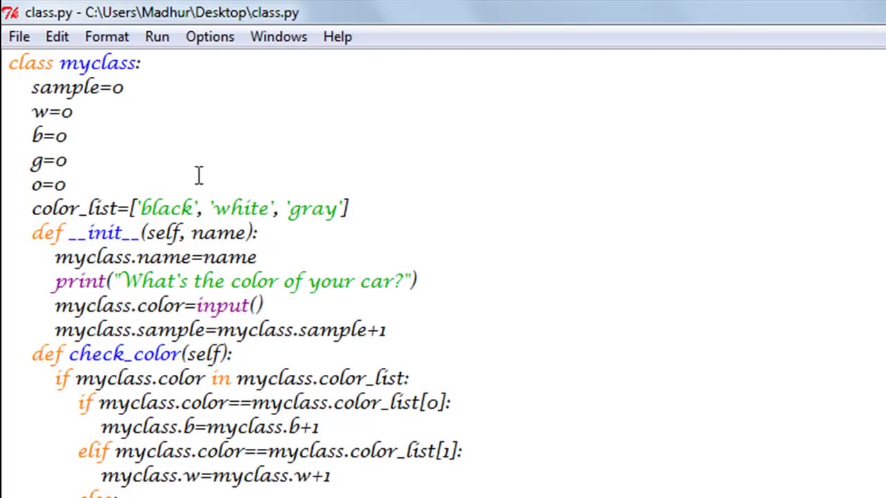 Python Programming Tutorial   46   Object Oriented Programming Part 1 4YU3j5yq24A