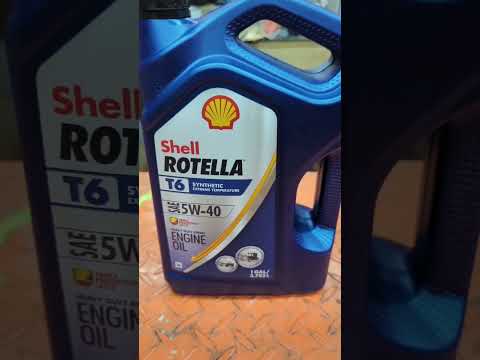 Shell Rotella changed for your motorcycle!!