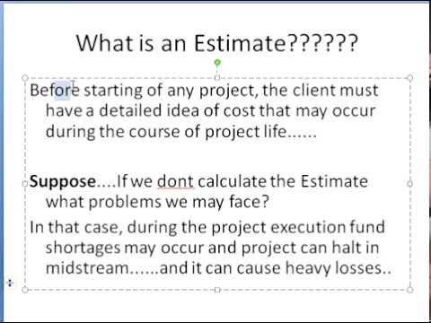 Estimation-Definition