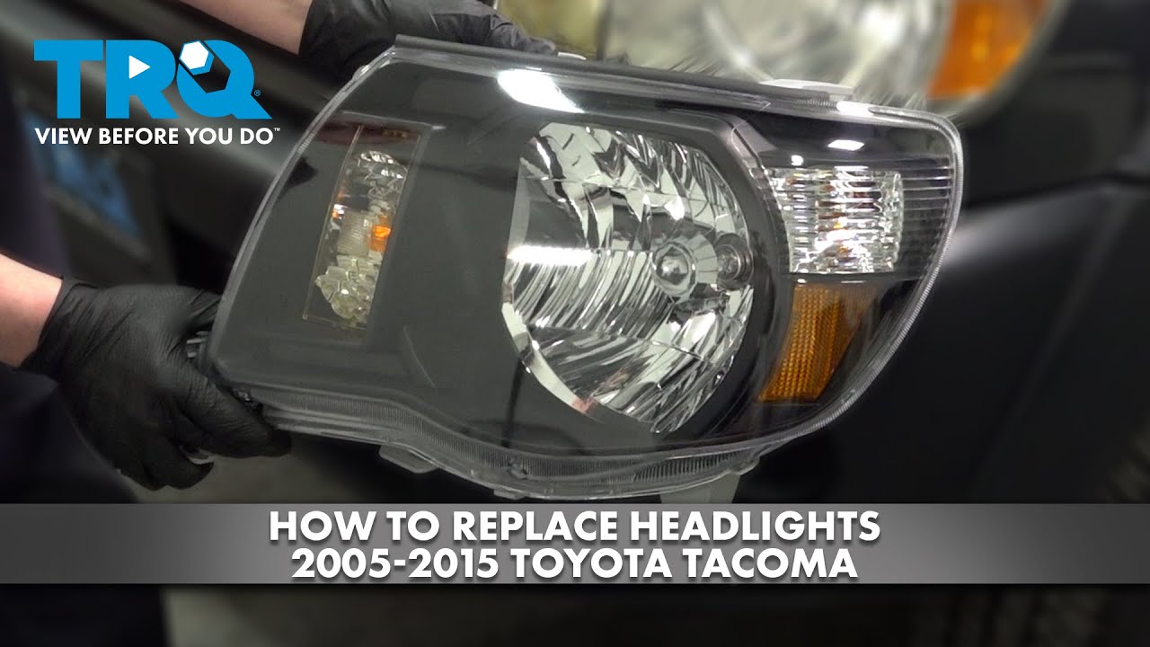 How to Replace Headlights 2005-2015 Toyota Tacoma
