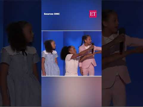 Kamala Harris's grand-nieces show DNC how to pronounce 'Kamala' correctly