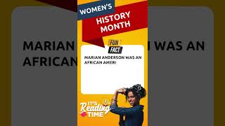 Womens History Month Fun Facts #25 | Reading Books For Kids - book-news.org