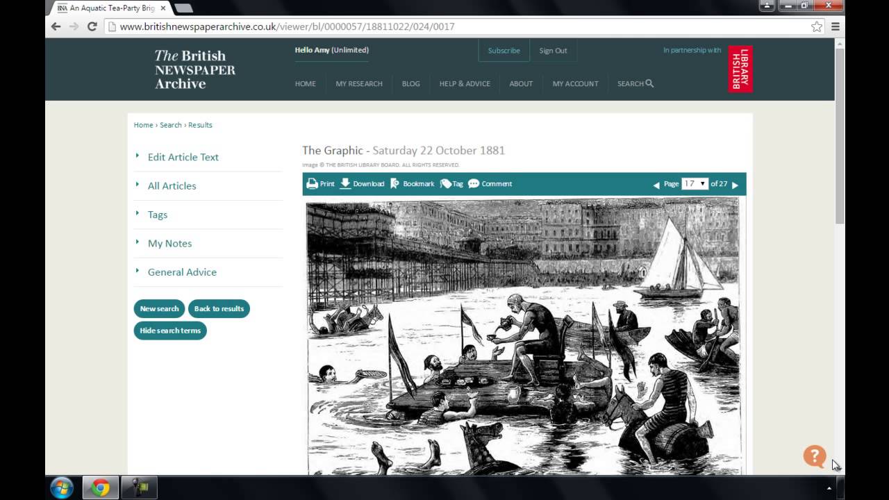 How to save newspaper articles to your computer