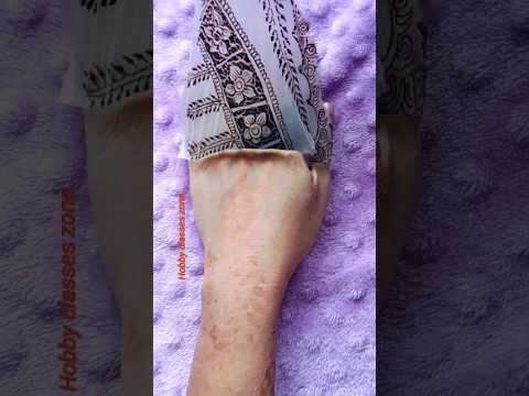 Simple and Easy back hand mehndi latest mehndi #mehndi #viralshort#hennadesign #trending #viral