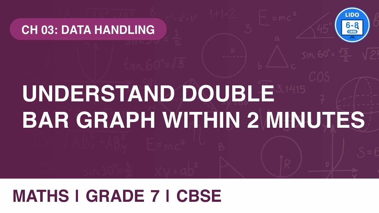 Understanding double bar graphs | Data Handling | Class 7 Math's Chapter 3