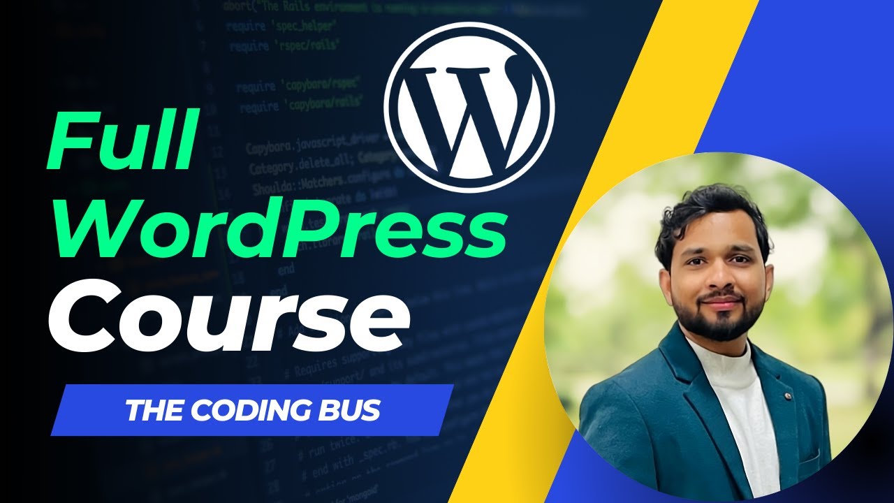 WordPress Course for Beginners | WordPress Full Course 2025