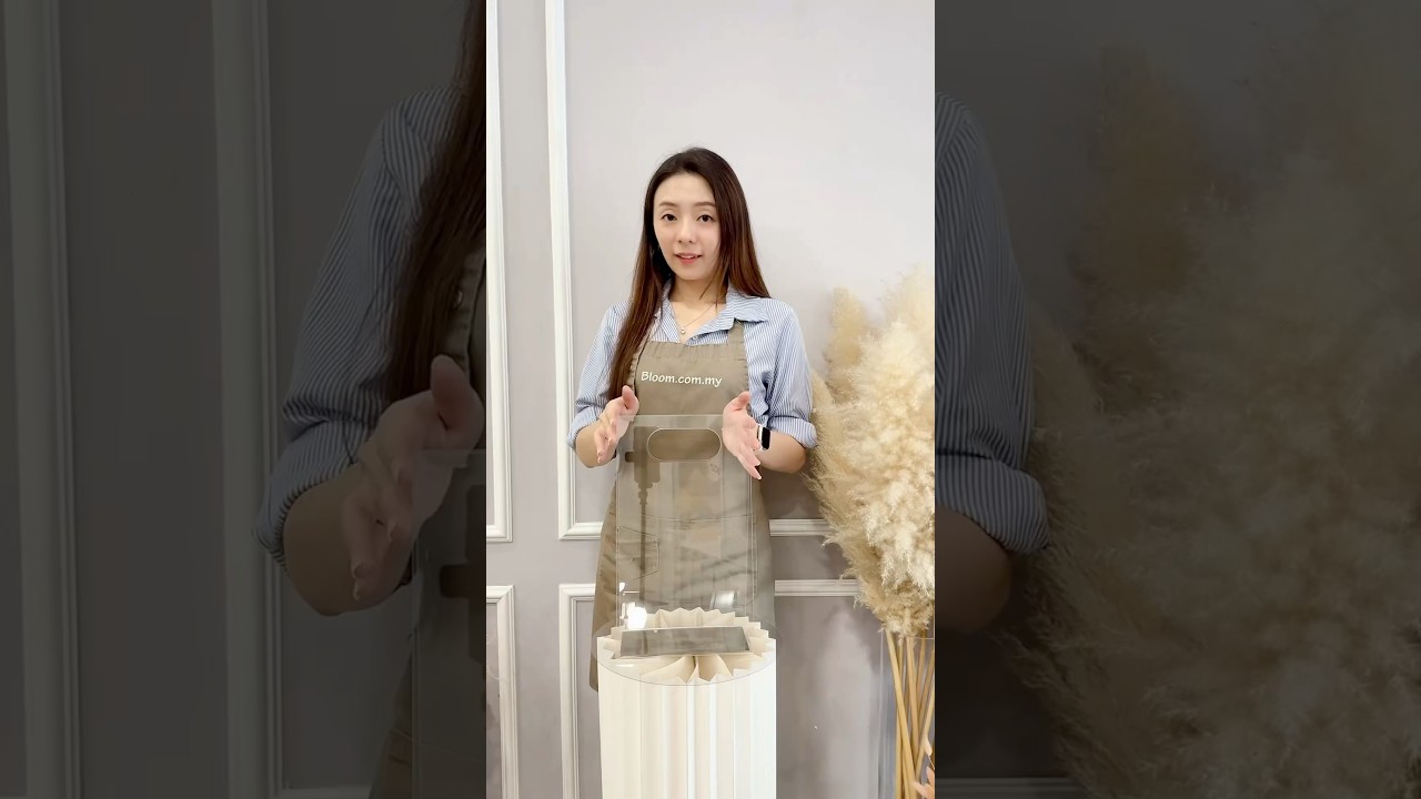 Elegance Acrylic Flower Box / Gift Box #flowergift #花艺课程 #florist