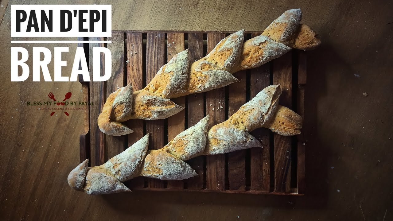 Pain D'epi Bread (wheat stalk bread) Recipe