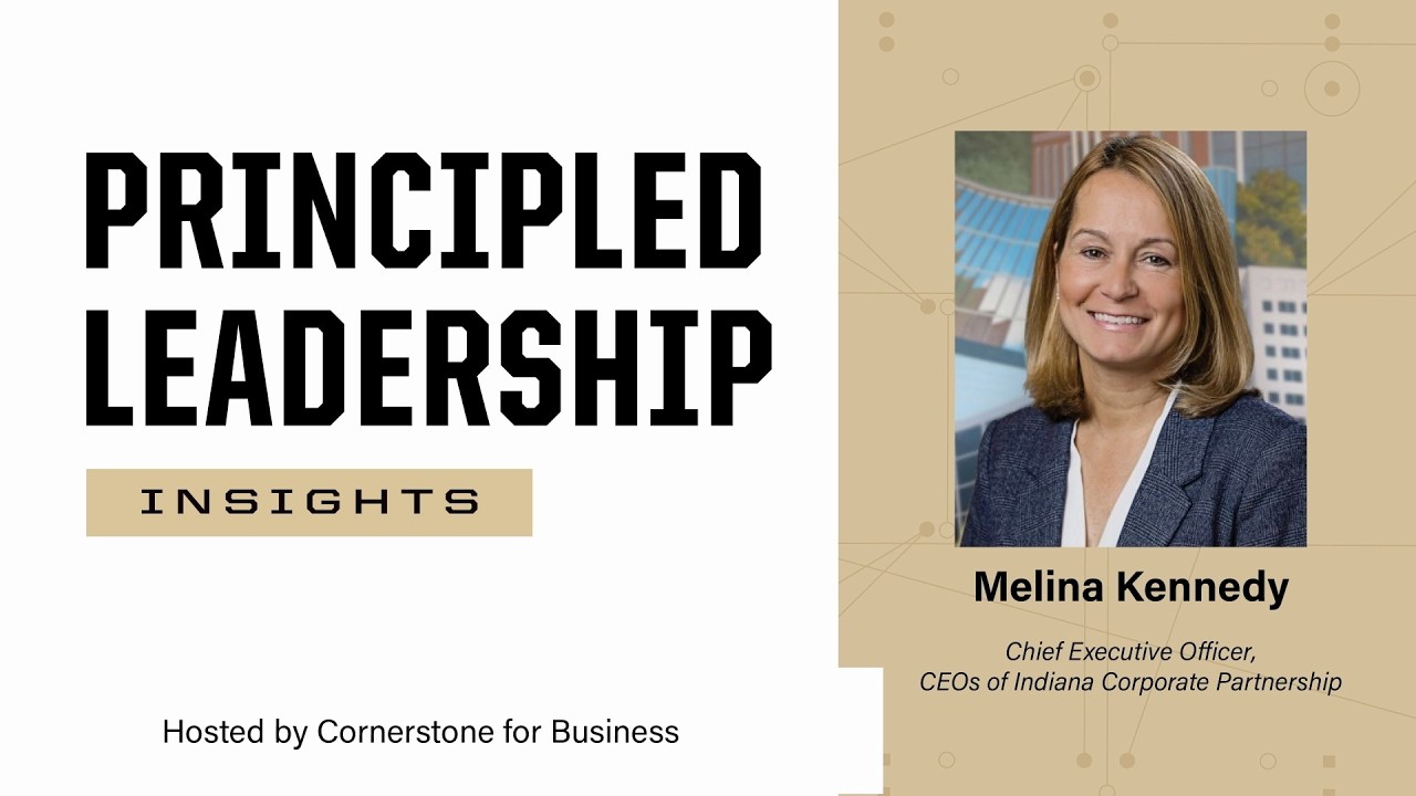 Cornerstone for Business - Principled Leadership Insights, Melina Kennedy