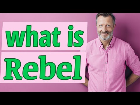 Rebel | Meaning of rebel 📖 📖