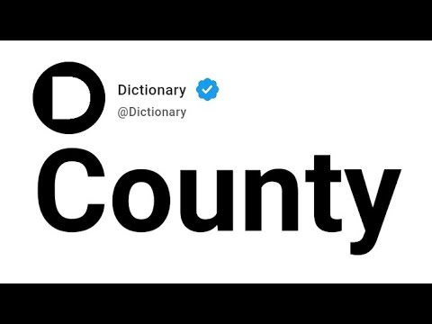 County Meaning In Marathi