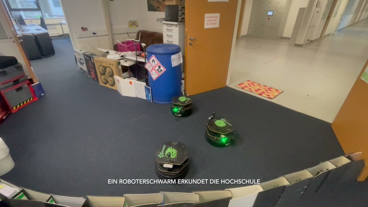 RobSwarm: Deep reinforcement multi robot mapping