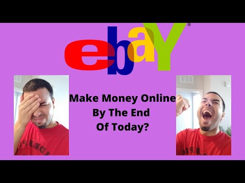 How To Make Money Online Fast Today with Ebay and Amazon - Easy Ecash