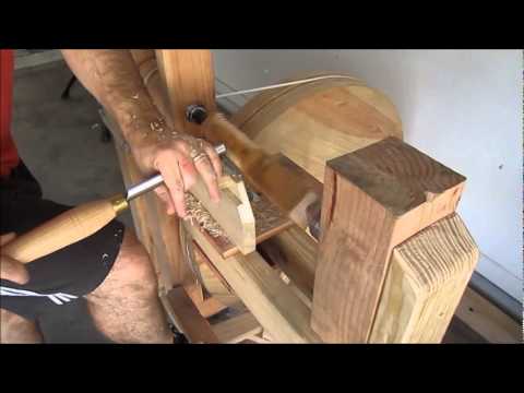 Treadle lathe motion picture | T r i a l & E r r o r