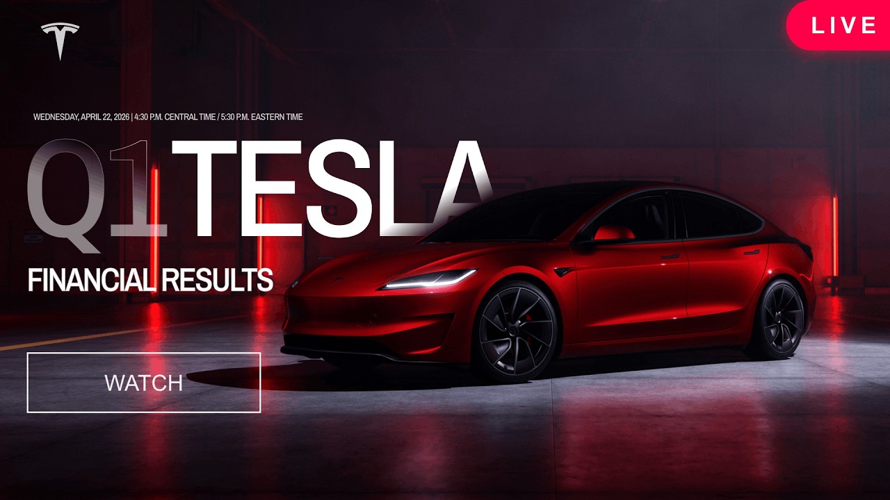Tesla Q1 2026 Earnings Webcast | Results Breakdown & Q&A