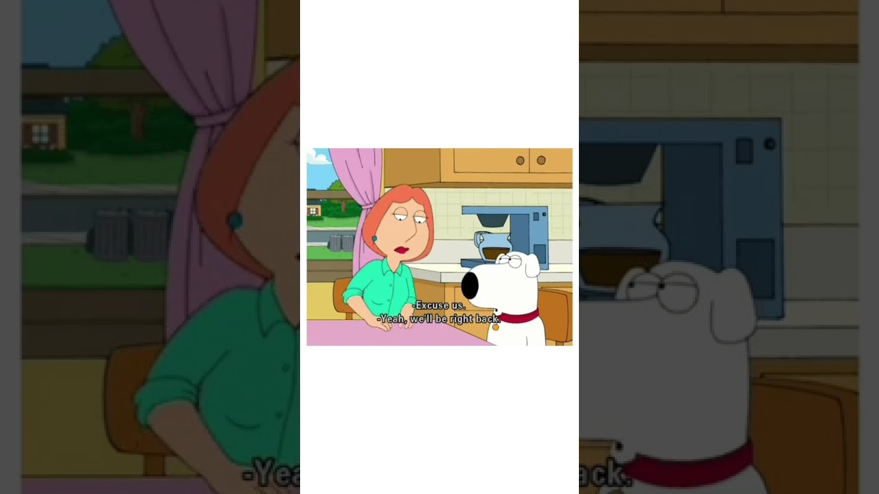 Brian pushed his luck 😂. #familyguy,#brian,#lois,#peter.