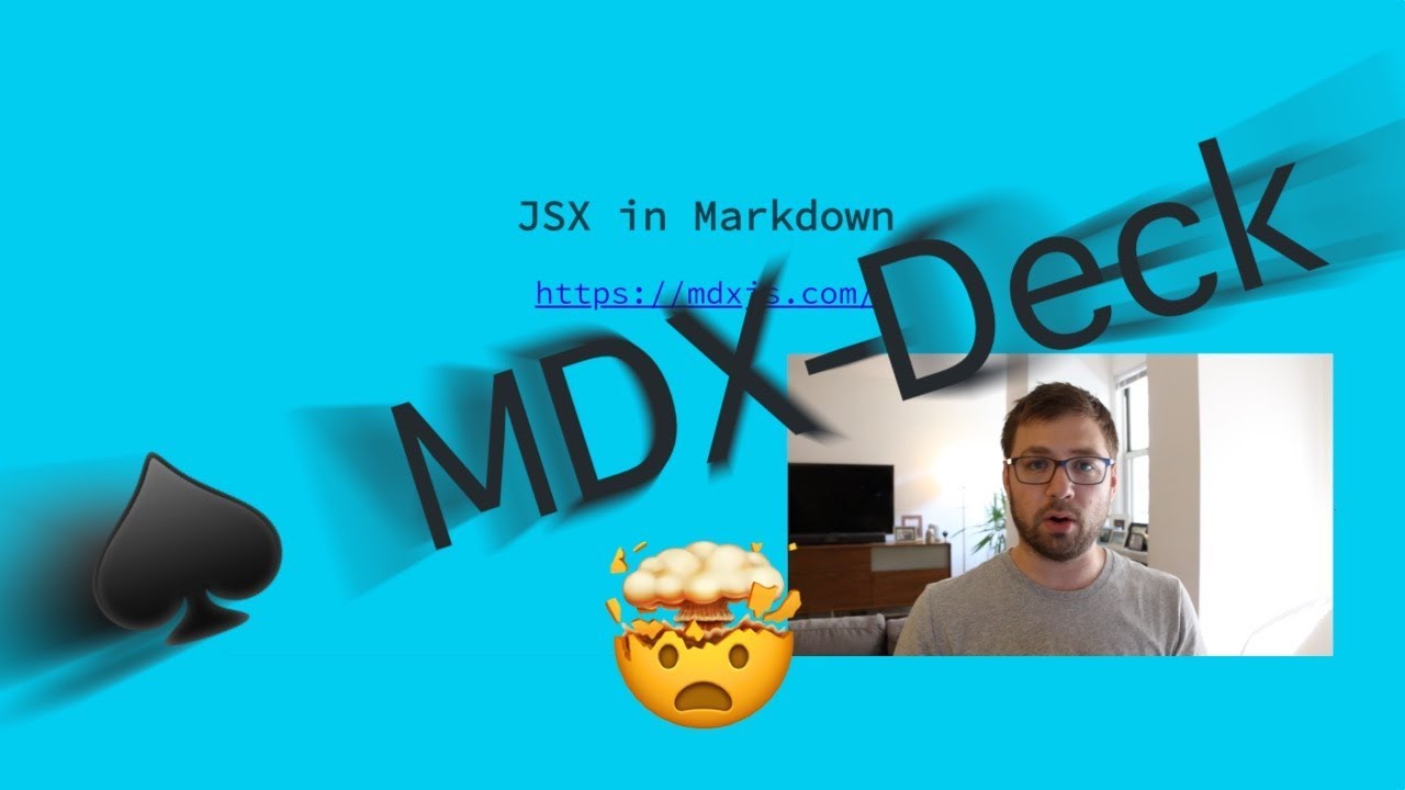 Make Fast & Beautiful Presentations with MDX-Deck