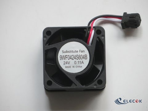9WF0424S604B 24V 0.11A 3wires Cooling Fan substitute