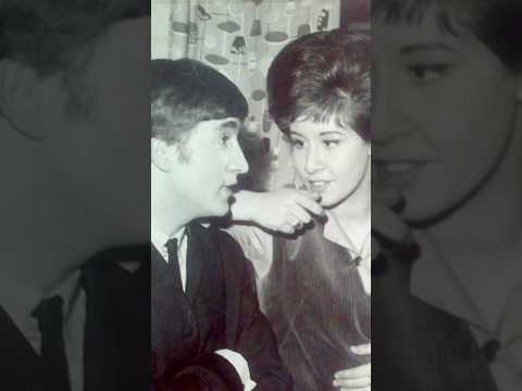 John Lennon & Helen Shapiro young star-crush on John? #thebeatles #johnlennon #beatles #classicrock