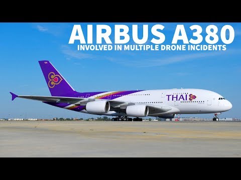 Airbus A380s Impacted by Drones