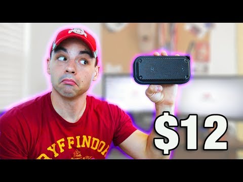 Amazon Basics $12 Bluetooth Speaker! Reviewing the Cheapest Budget Tech!