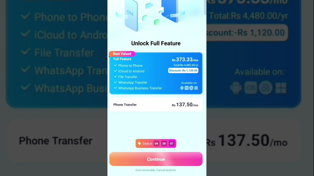 Data transfer from old mobile to new mobile | #datatransfer #viralshort #mobiledatasave #viralvideo