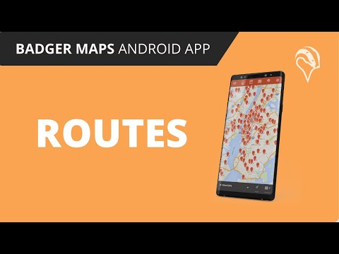 How To Create, Save and Optimize Routes [Android App]