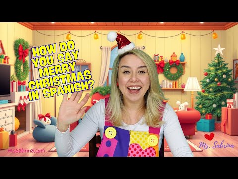 How to Say Merry Christmas in Spanish! | ¡Feliz Navidad! 🎄✨